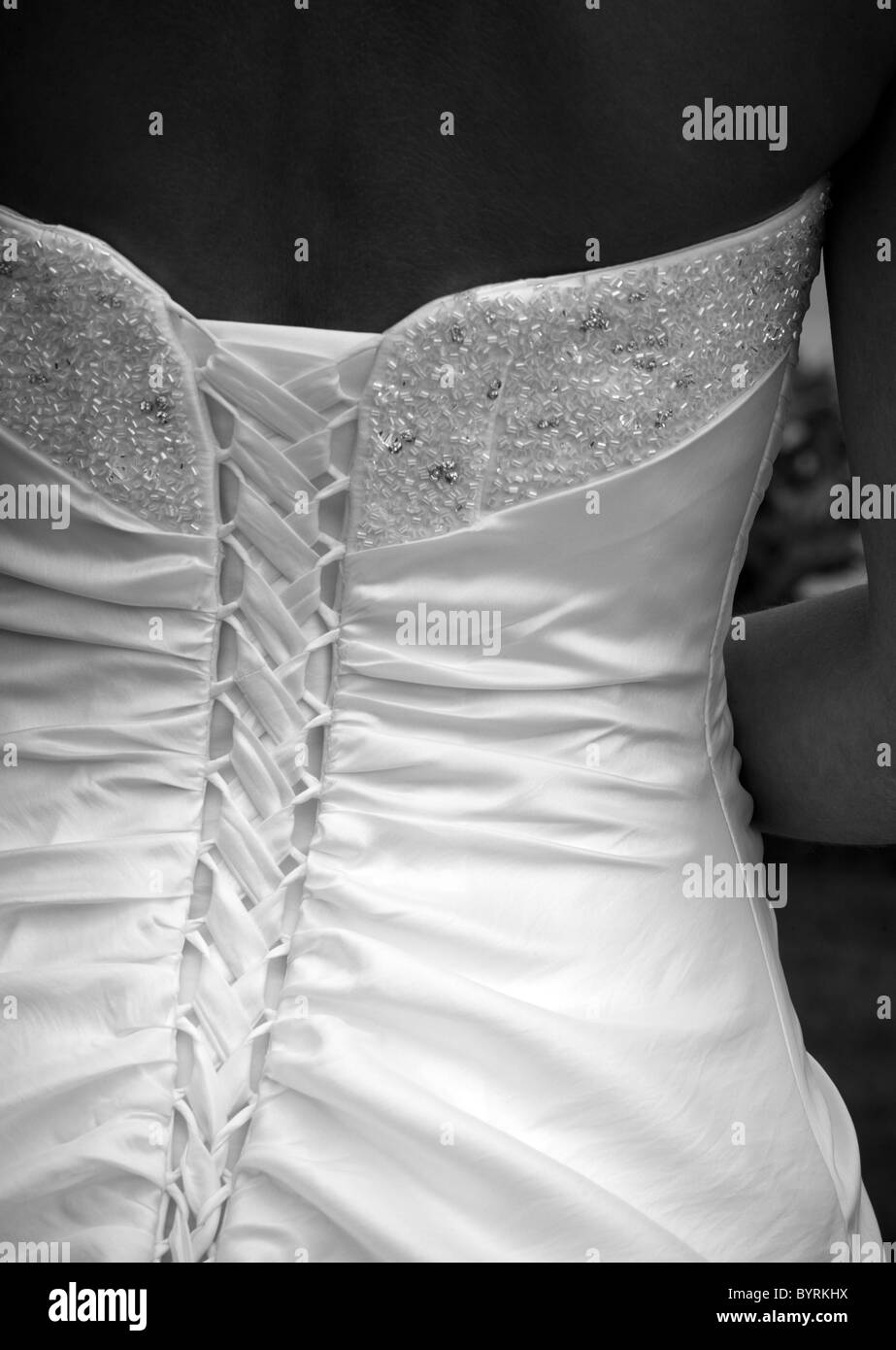 Woman rear view dress hi-res stock photography and images - Alamy