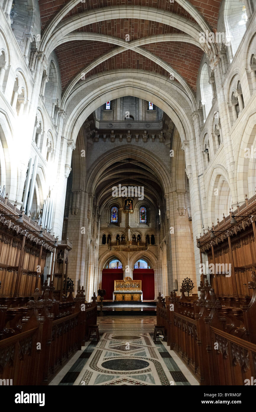 The nave of Buckfast Abbey in Buckfastleigh, Devon Stock Photo - Alamy