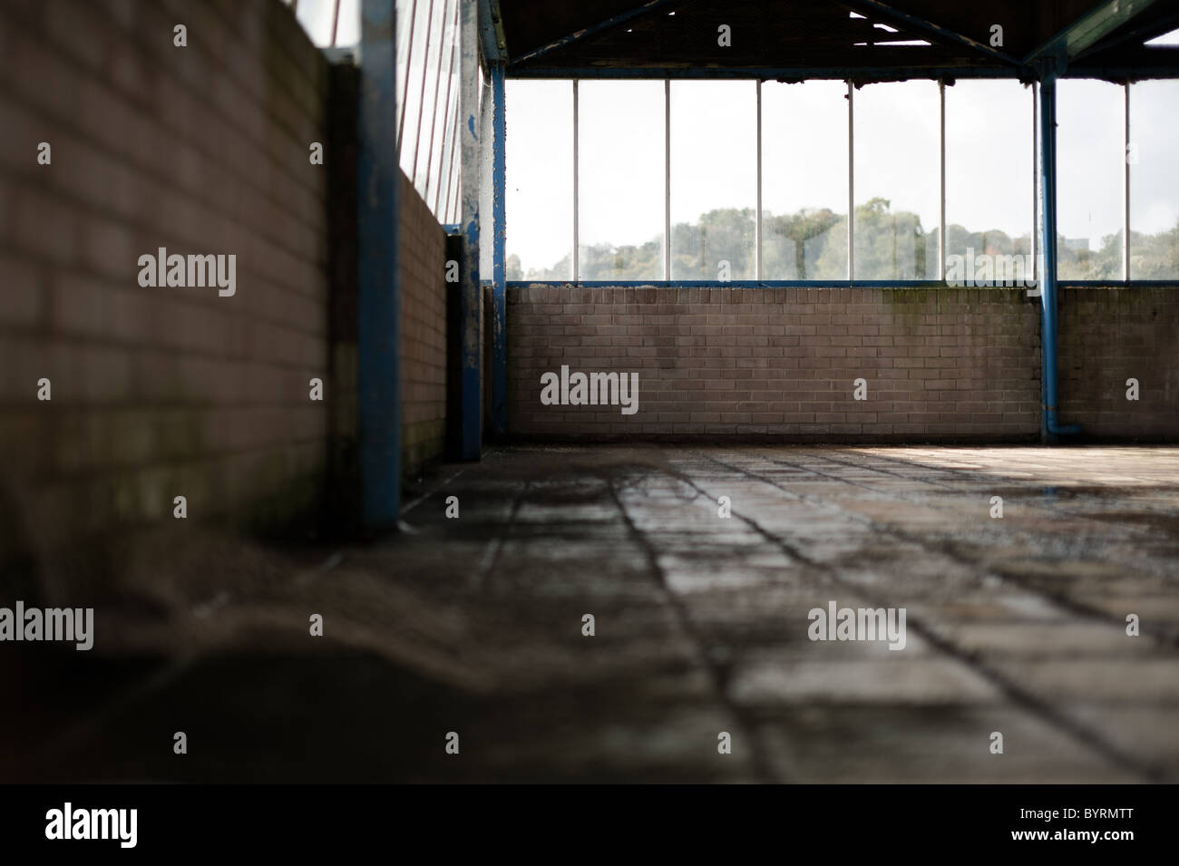 Disused and derelict empty building Stock Photo - Alamy