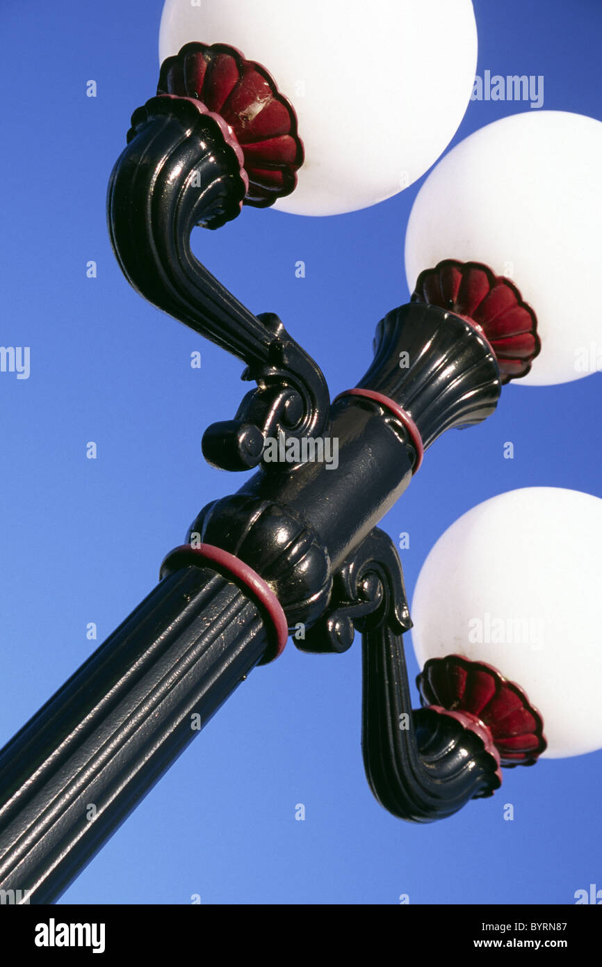 Decorative lamp post in Sidney British Columbia, Canada Stock Photo - Alamy