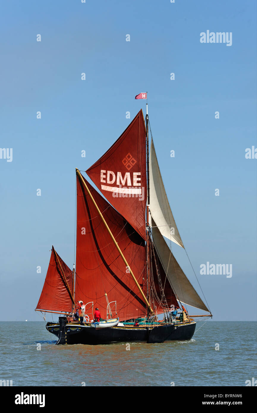 Two Sailing Barges High Resolution Stock Photography and Images - Alamy