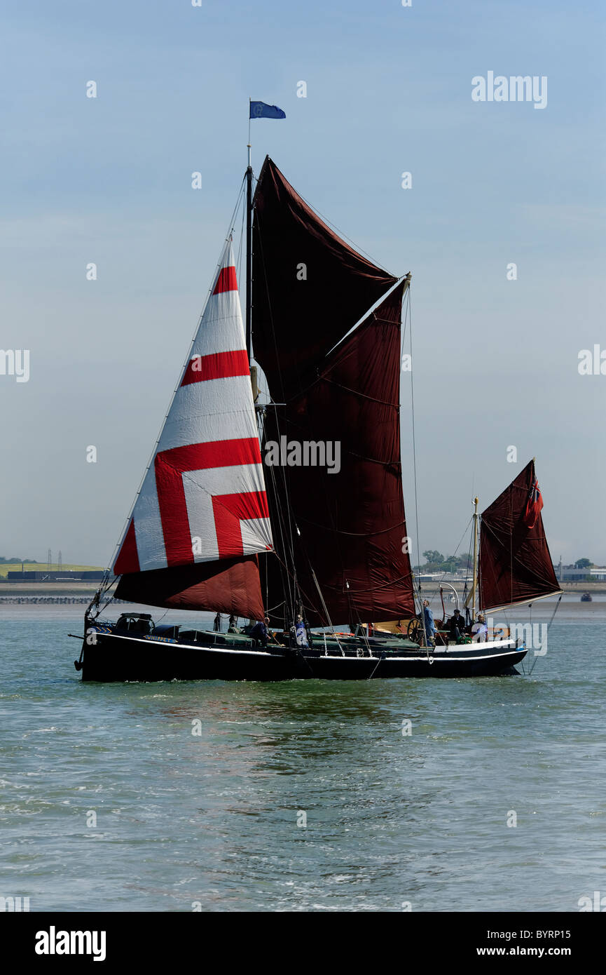 Two Sailing Barges High Resolution Stock Photography and Images - Alamy