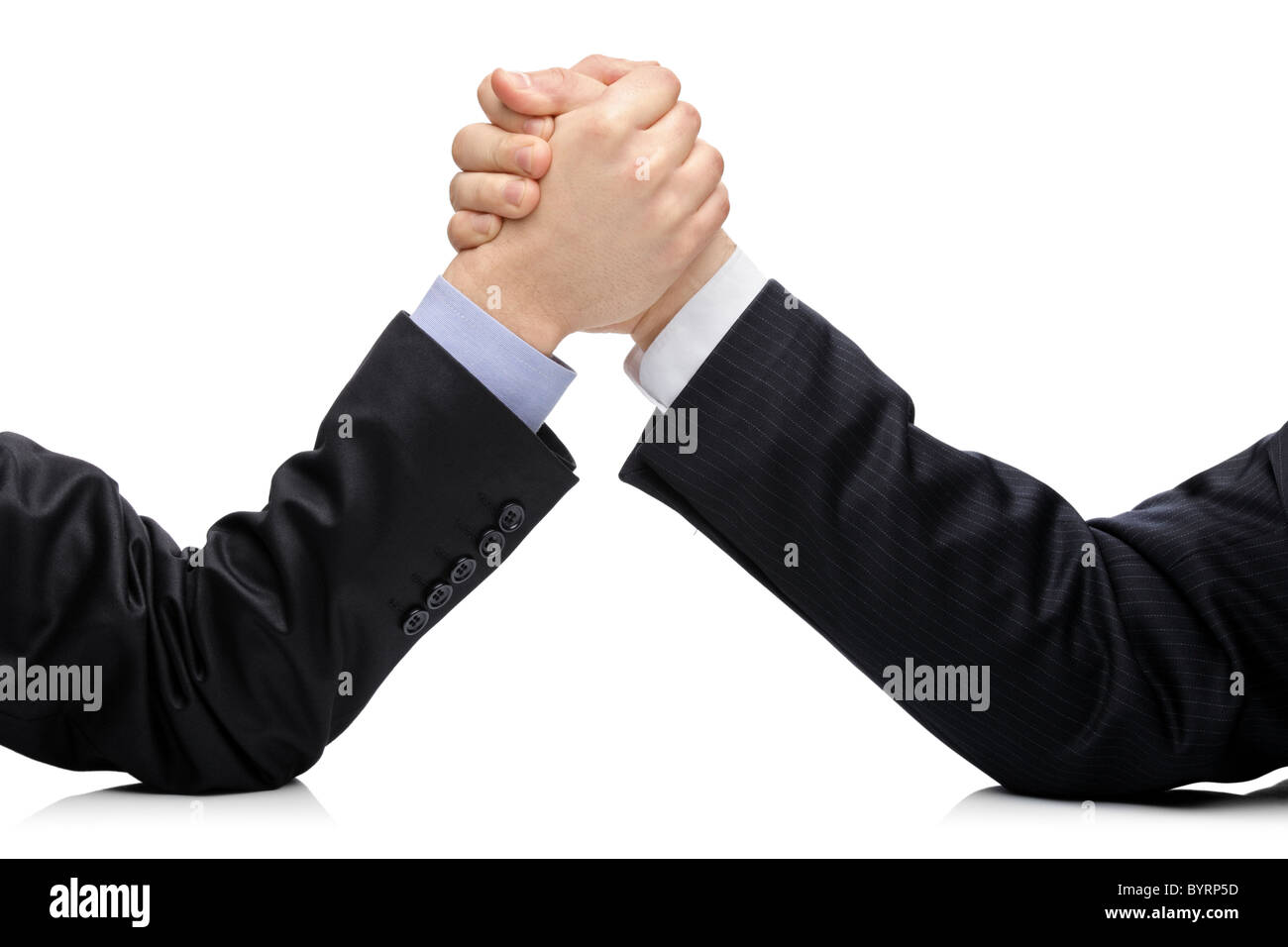 Business rival competition concept with two businessmen Stock Photo - Alamy