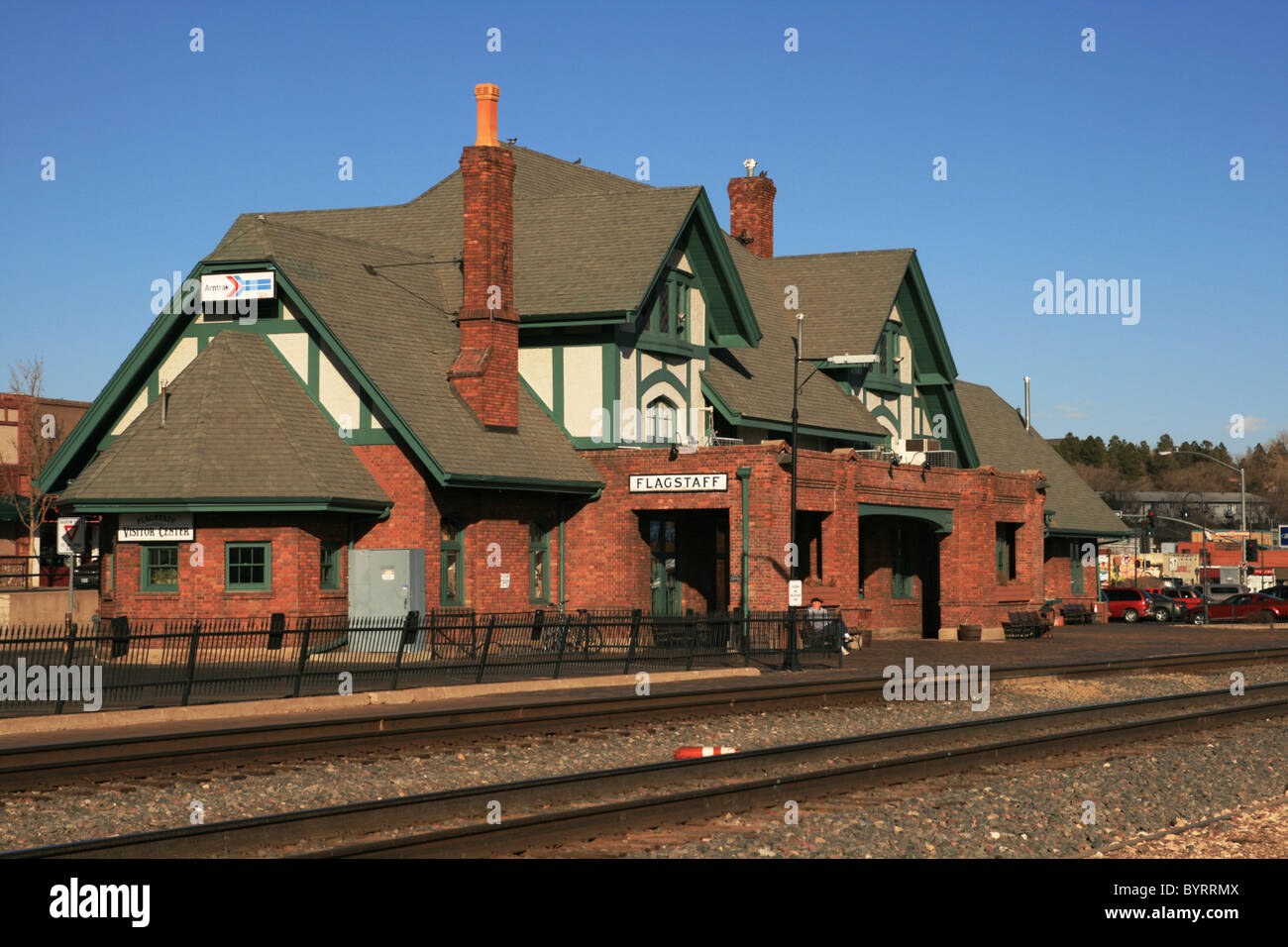 Flagstaff Amtrak Station Historic Train Station In Flagstaff Arizona