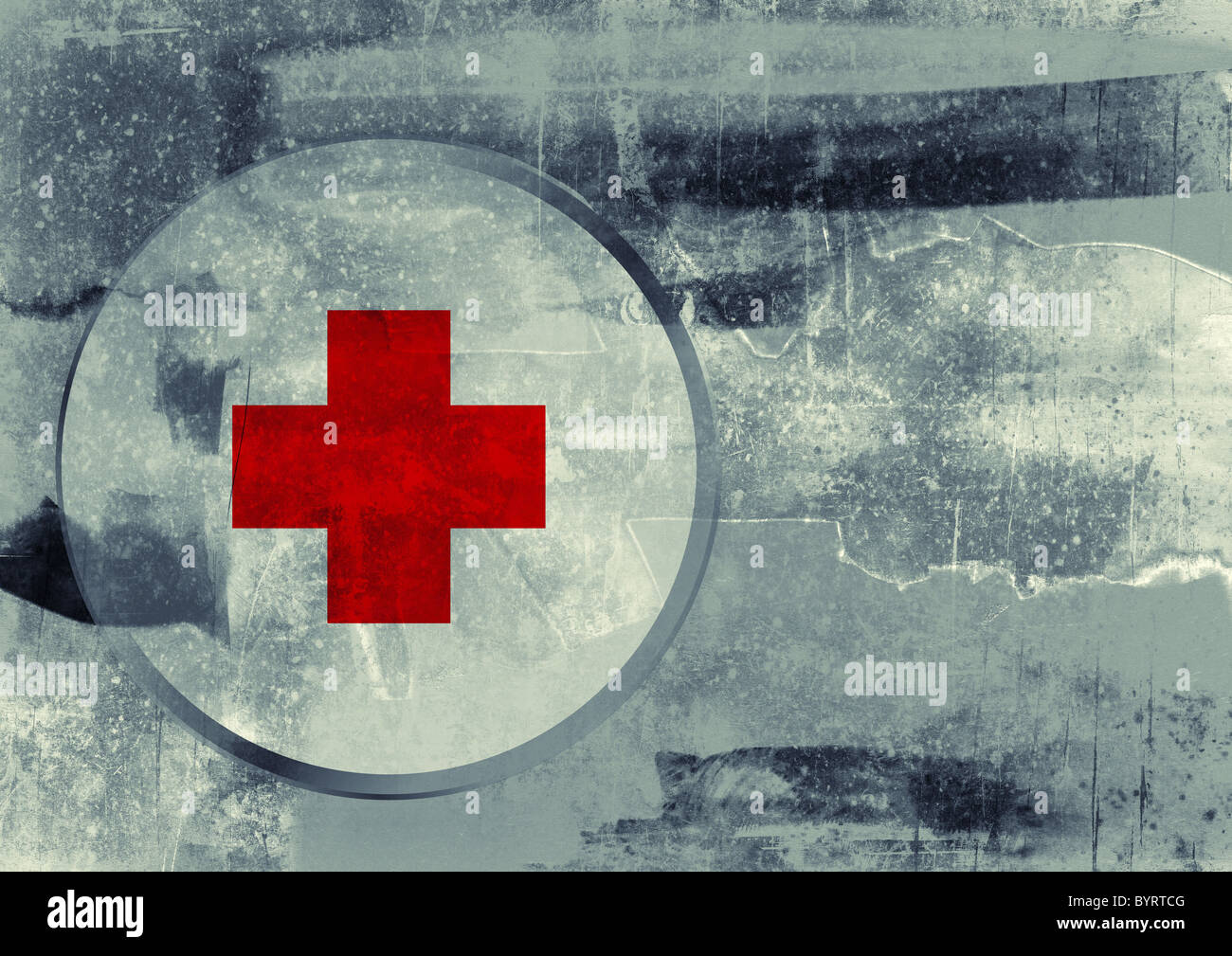 Hospital cross textured Stock Photo - Alamy