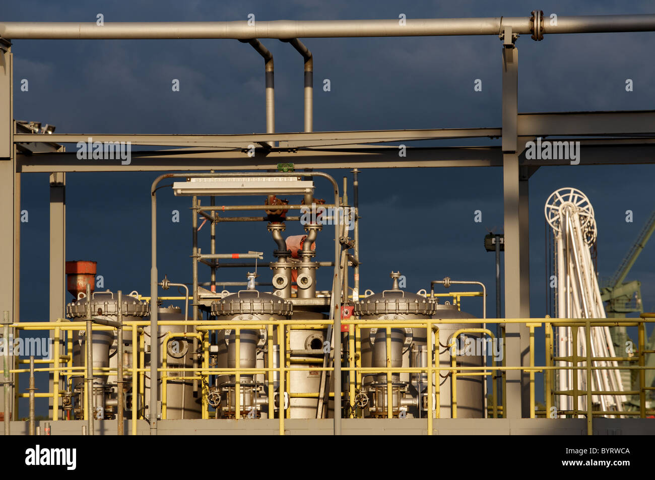 Oil Refinery Germany Stock Photos & Oil Refinery Germany Stock Images ...