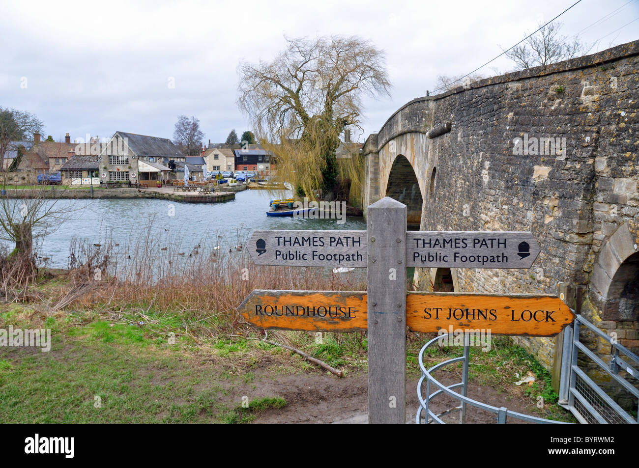 Lechlade, Gloucestershire, England Stock Photo - Alamy