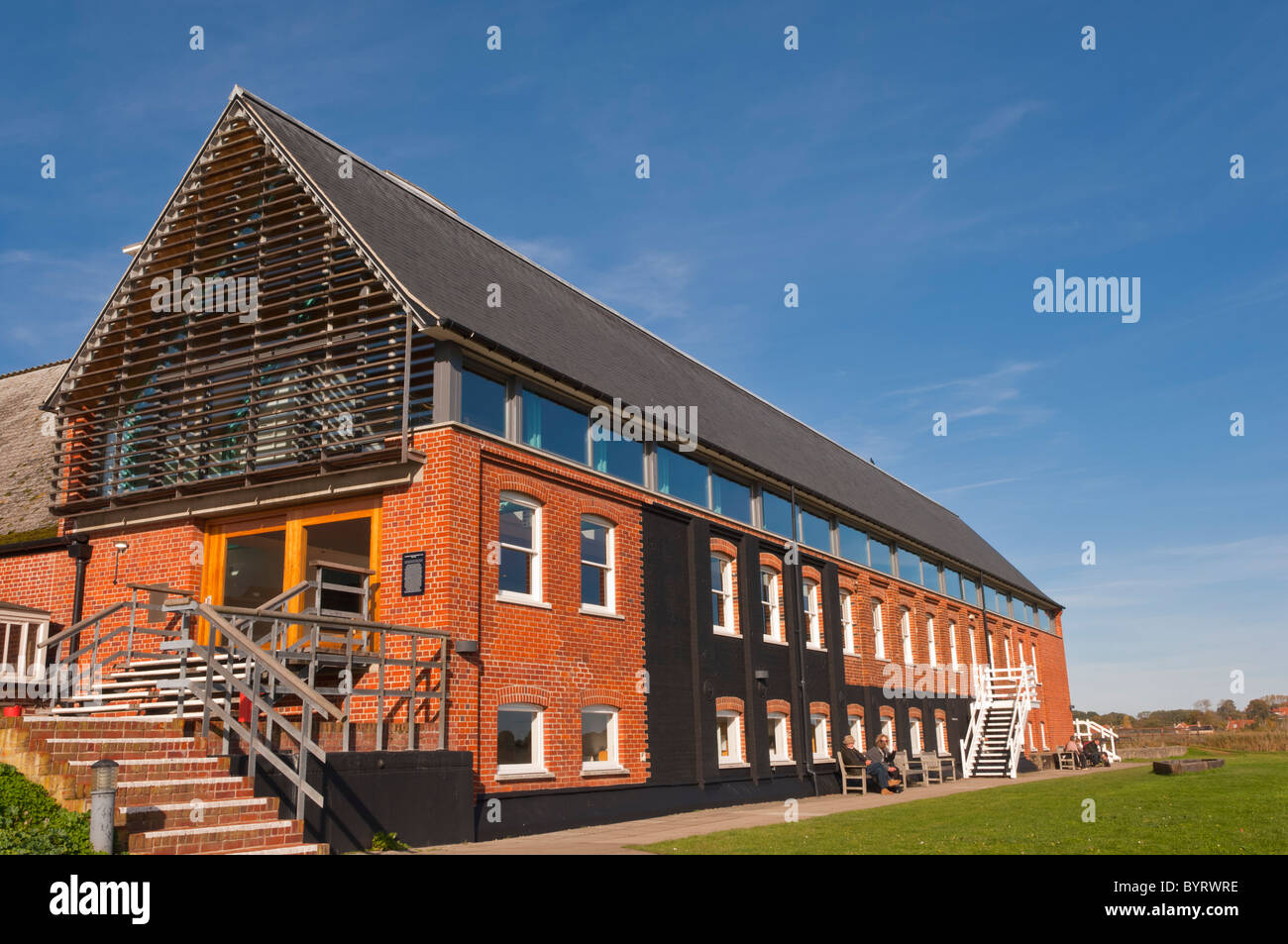 Snape Maltings in Snape , Suffolk , England , Britain , Uk Stock Photo ...