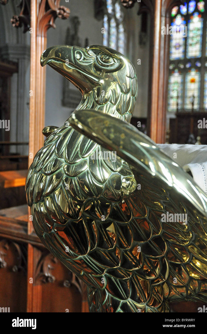 Brass eagle lectern hi-res stock photography and images - Alamy