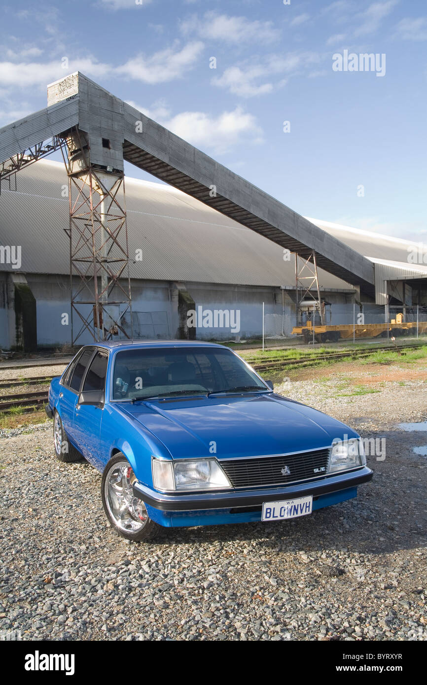Modified restored australian holden commodore hi-res stock photography ...