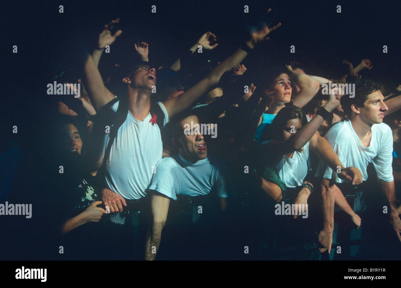 Hysterical fans hi-res stock photography and images - Alamy