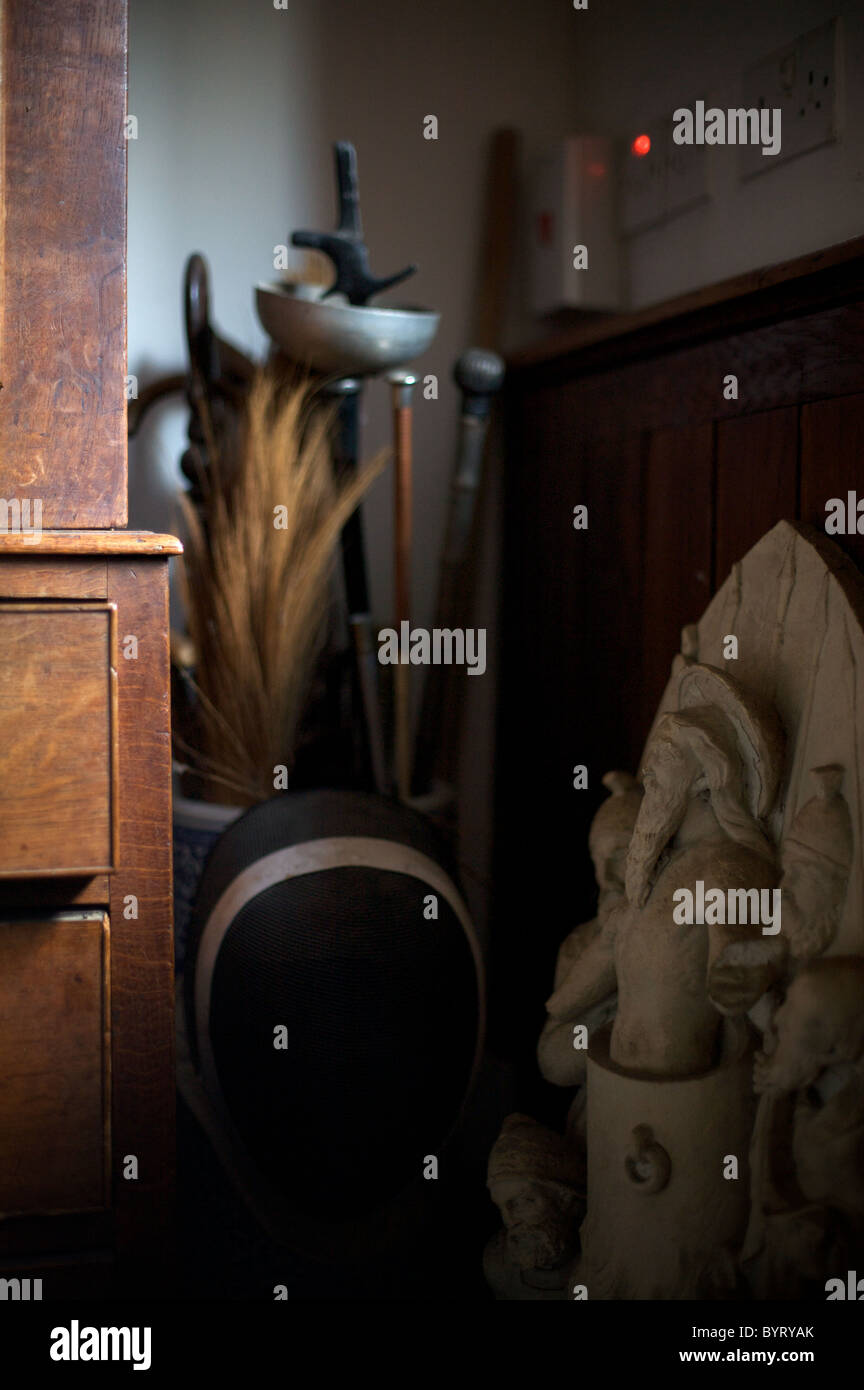 Hidden corner in a country house Stock Photo - Alamy