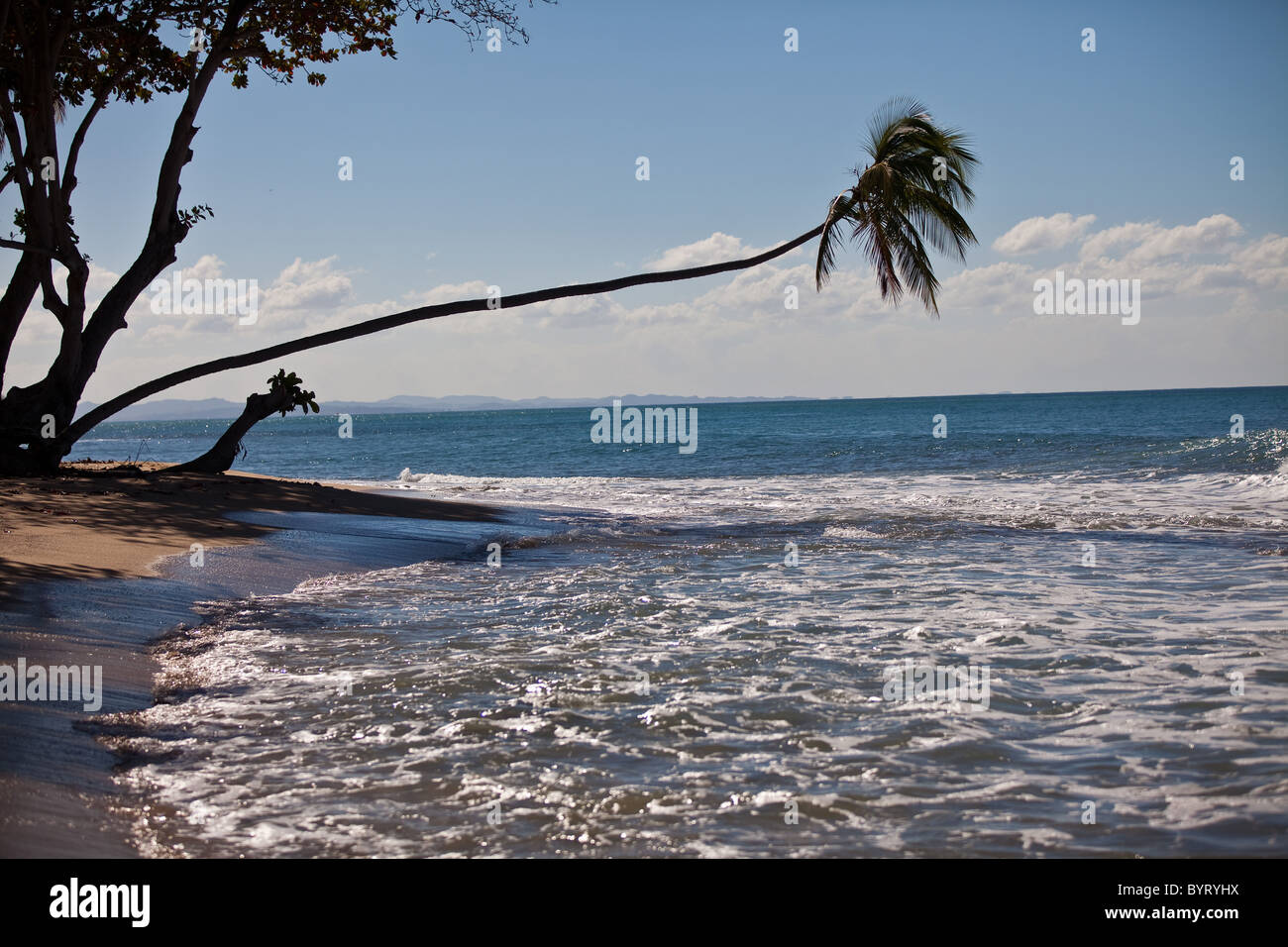 Steps beach in Rincon Puerto Rico Stock Photo - Alamy