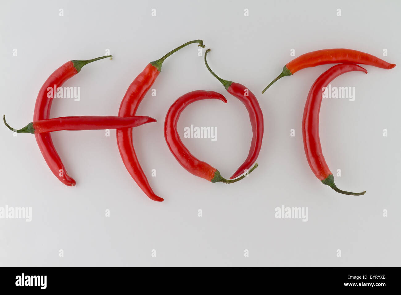 Chilli word hi-res stock photography and images - Alamy