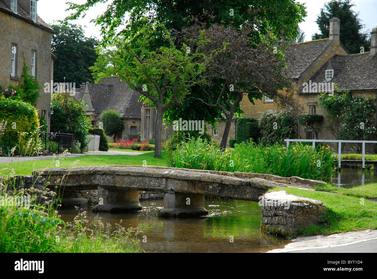 Lower Slaughter, cotswolds, gloucestershire, england, UK, europe Stock ...