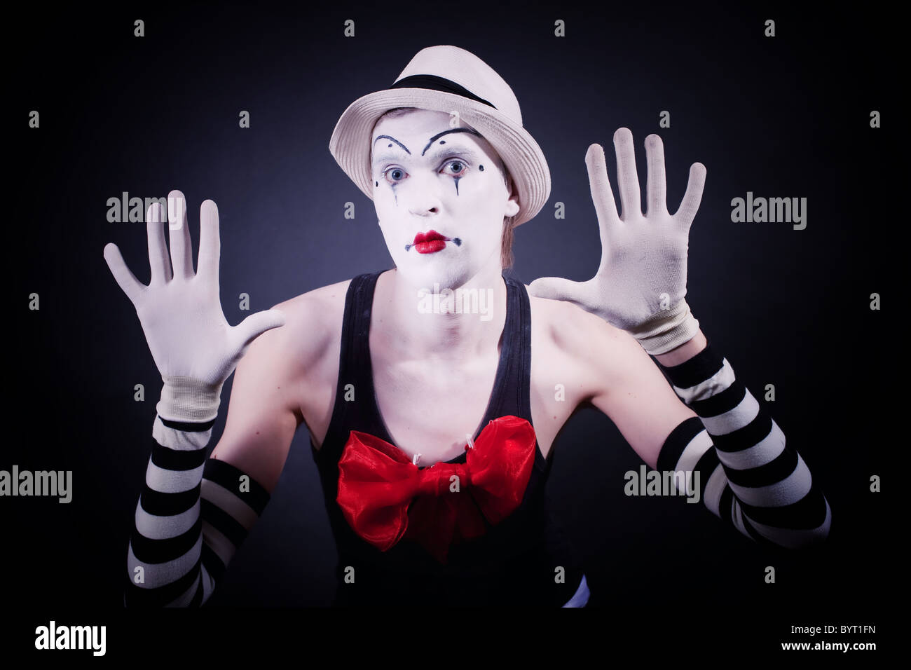 Male street mime artist in hi-res stock photography and images - Alamy