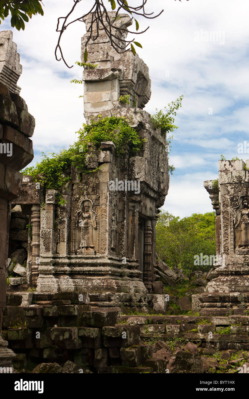 Phnom Bok temple. 10th century. Siem Reap, Cambodia. Asia Stock Photo ...