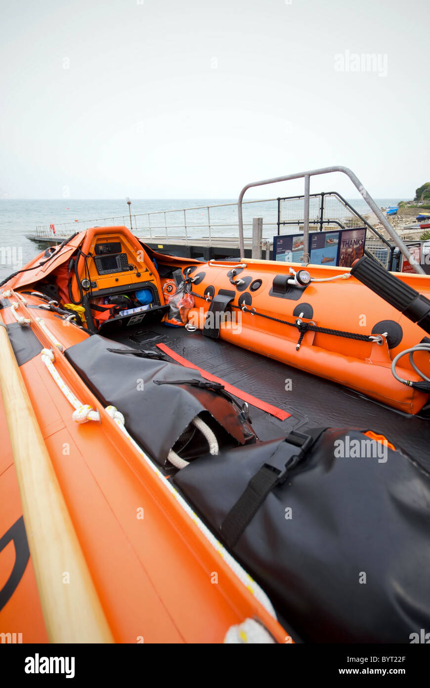 Swanage Hampshire England UK Beach Lifeboat Stock Photo - Alamy