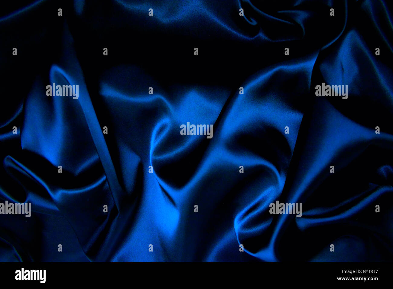 texture of a dark blue silk Stock Photo - Alamy
