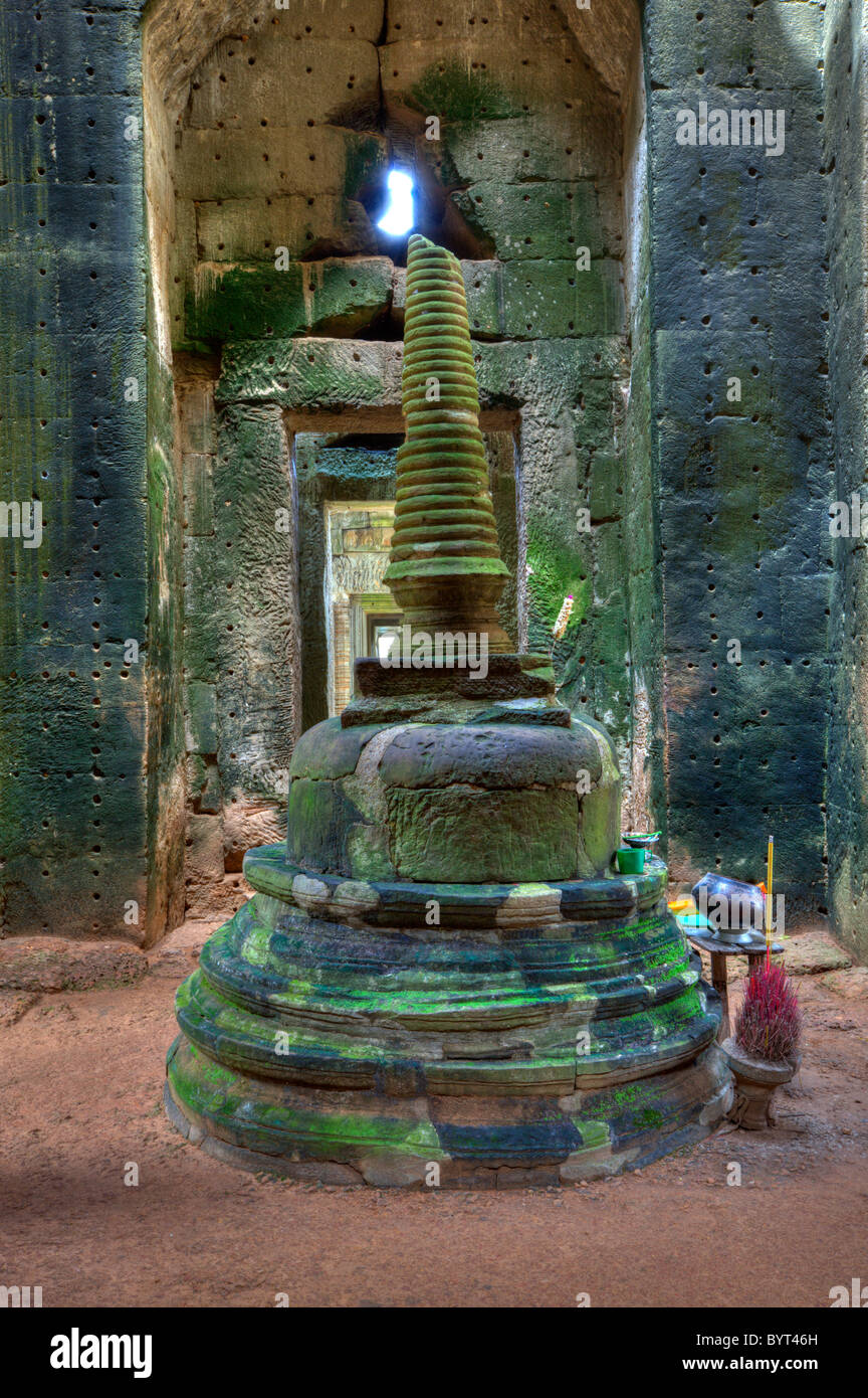Preah Khan (Sacred Sword). Angkor. UNESCO World Heritage Site. Cambodia ...