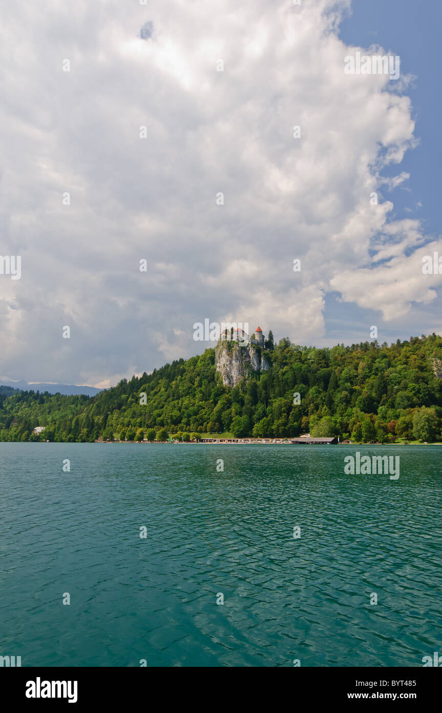 Lake bled and castle hi-res stock photography and images - Alamy