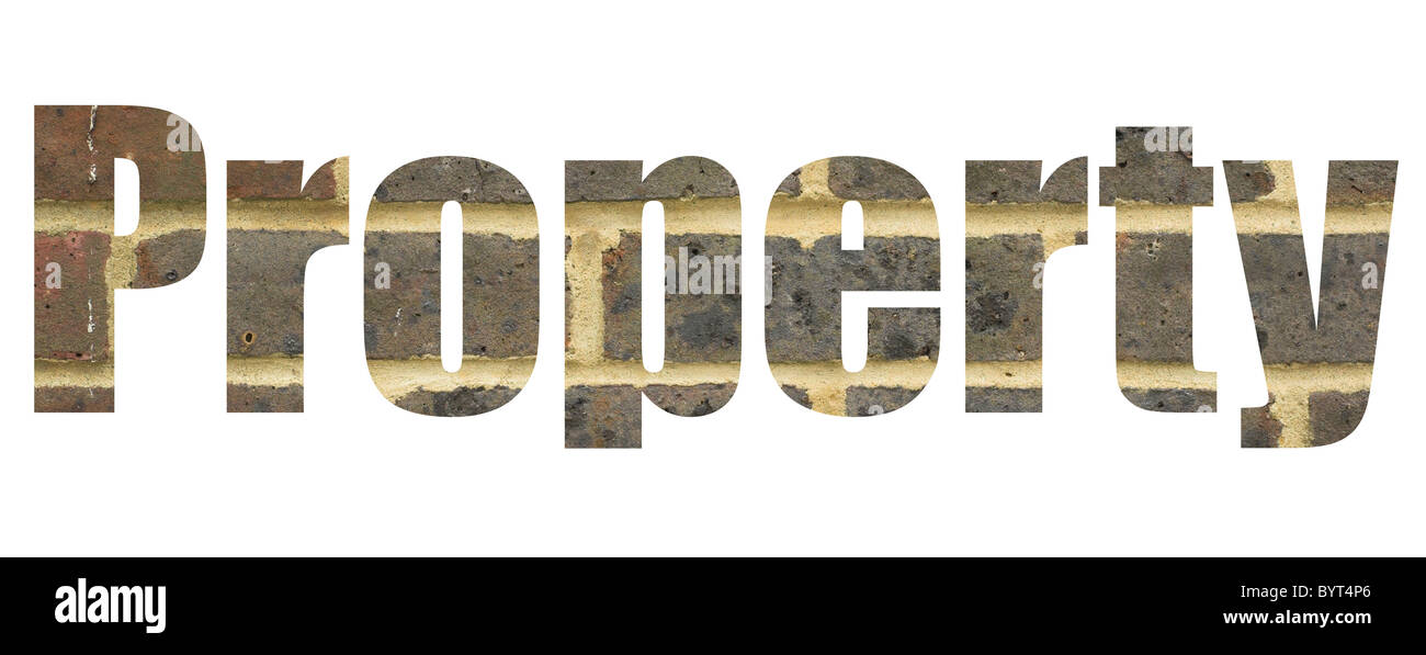 Word picture featuring Property Stock Photo - Alamy