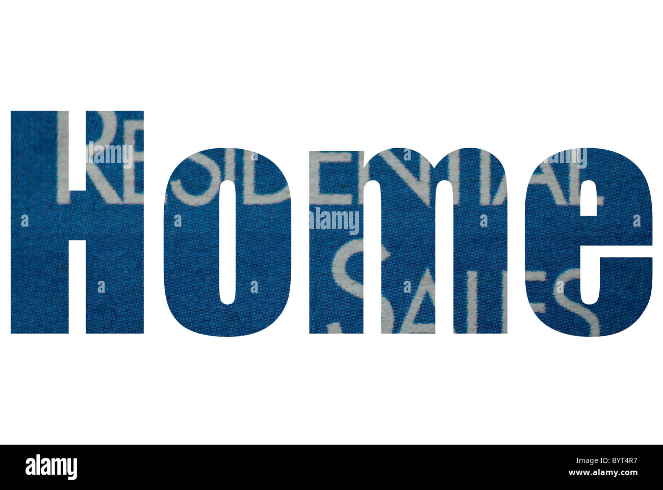 Word picture featuring Home Stock Photo - Alamy