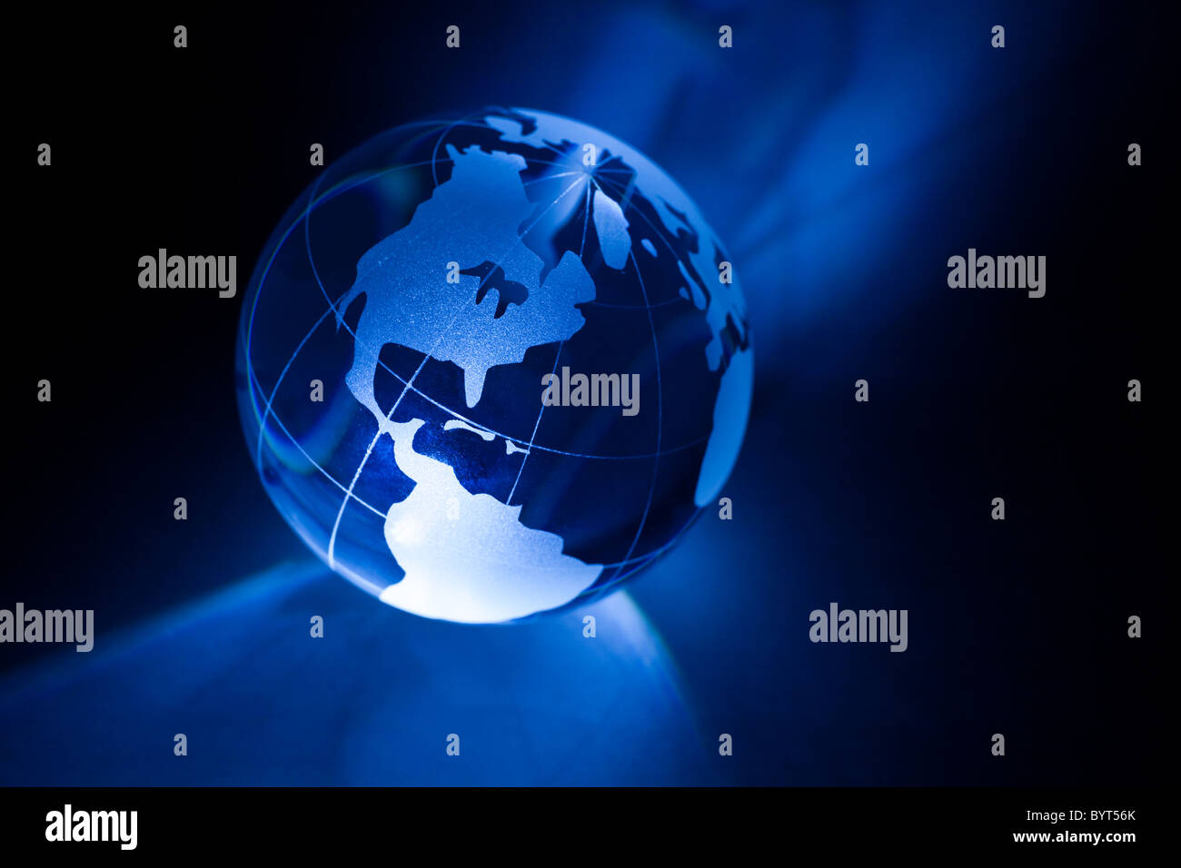 Earth planet,Transparent globe for background Stock Photo - Alamy