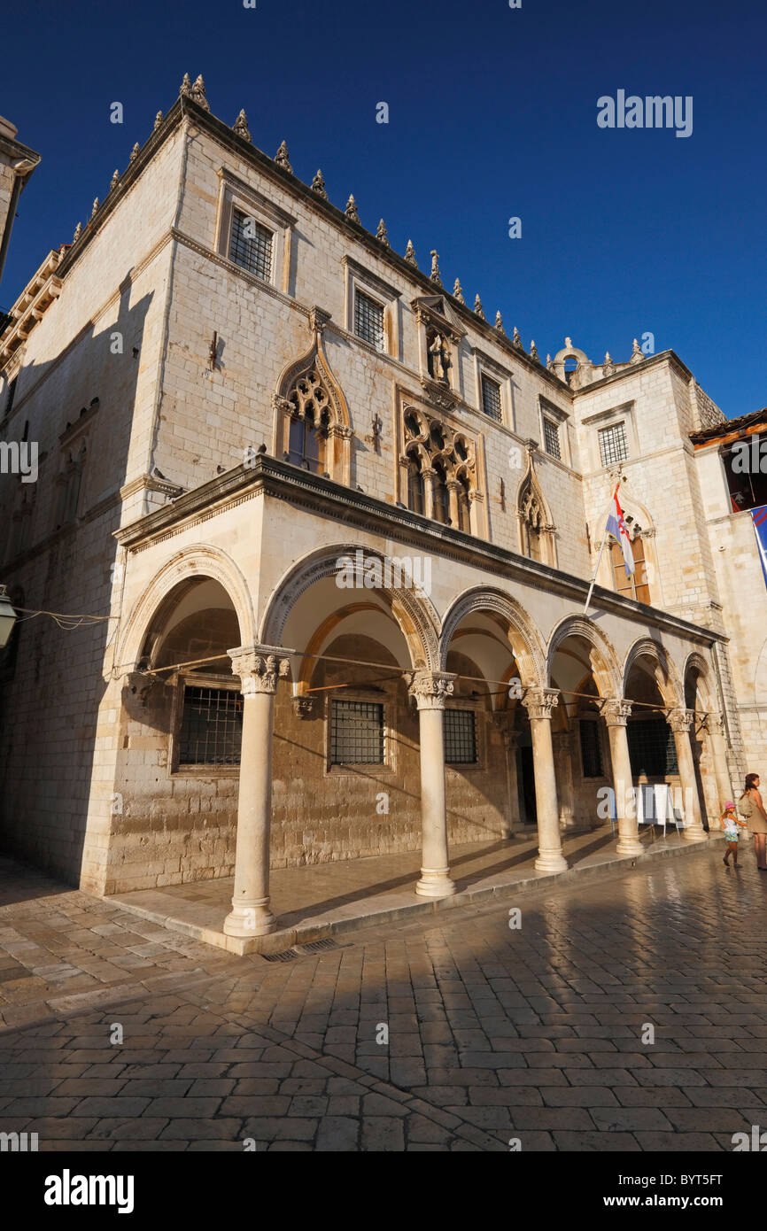 Sponza palace, Dubrovnik, UNESCO, heritage Stock Photo - Alamy