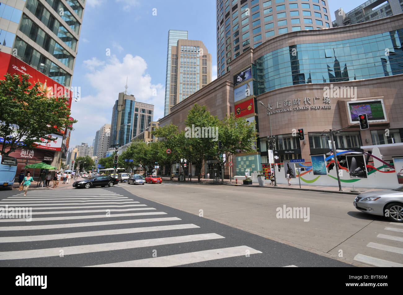 Shanghai Times Square Stock Photo - Alamy