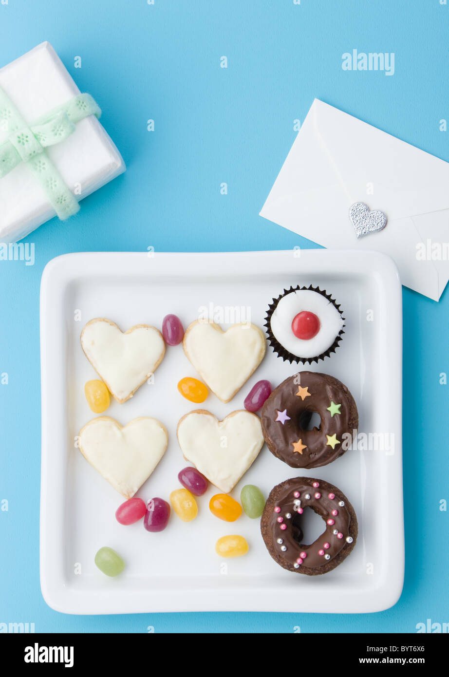Cookies and doughnuts Stock Photo - Alamy