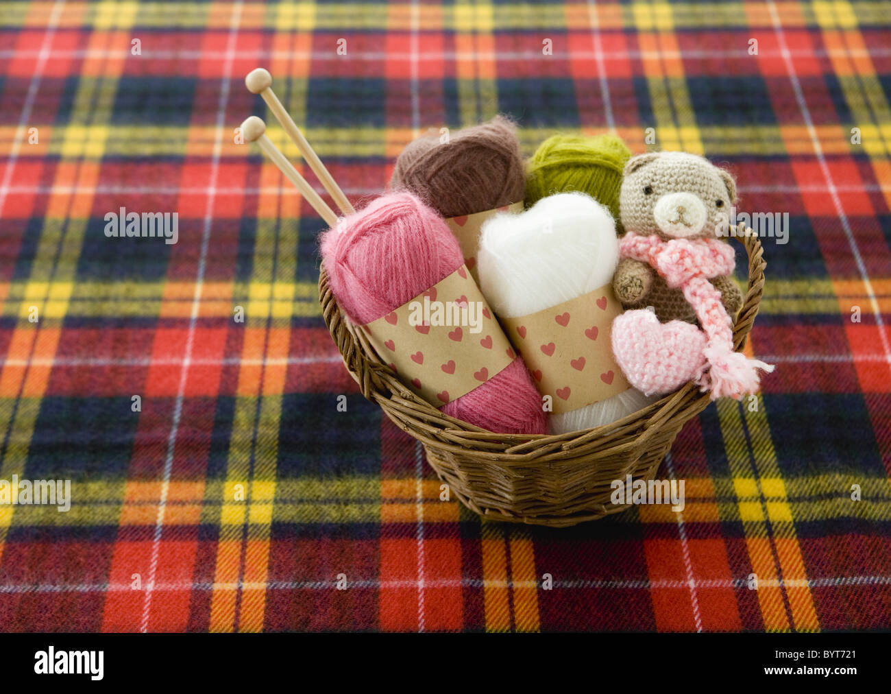 Knitting stick hi-res stock photography and images - Alamy