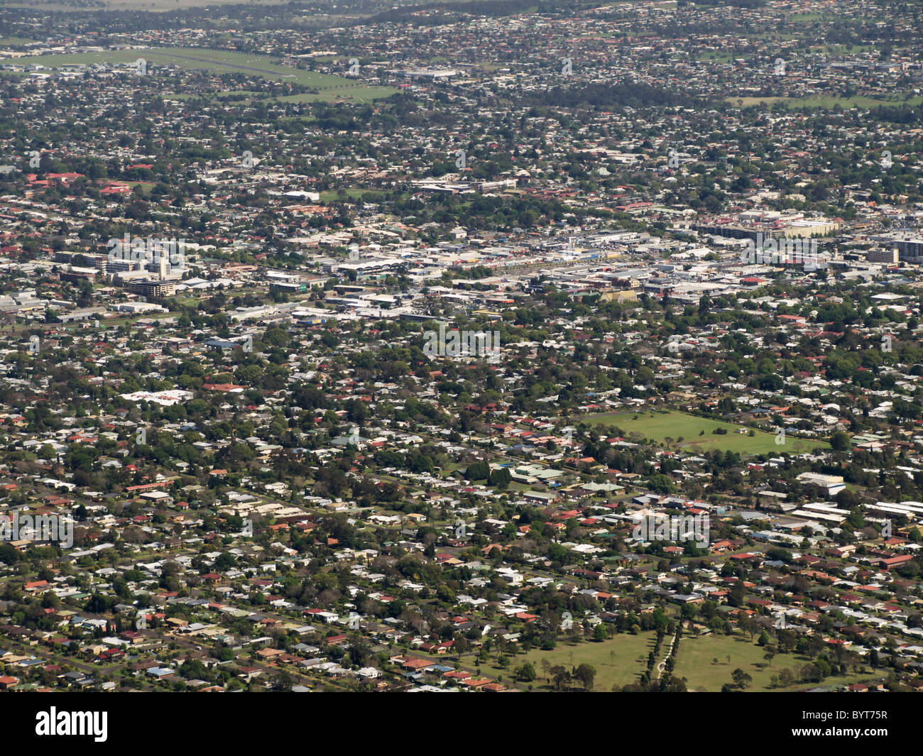 Toowoomba queensland aerial hi-res stock photography and images - Alamy