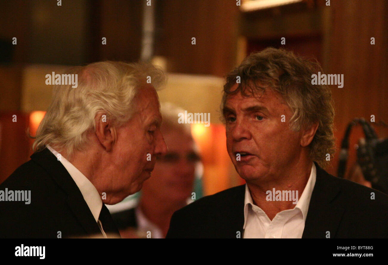 Johnny Hamp and Stan Boardman Bernard Manning's wake held at the ...