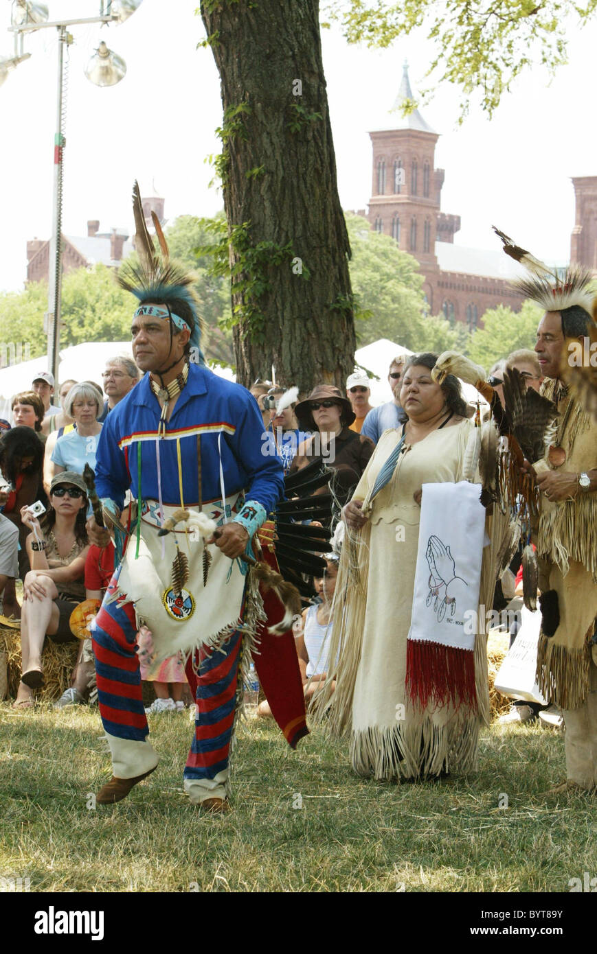 Native American Display The Smithsonian Folklife Festival Washington D ...