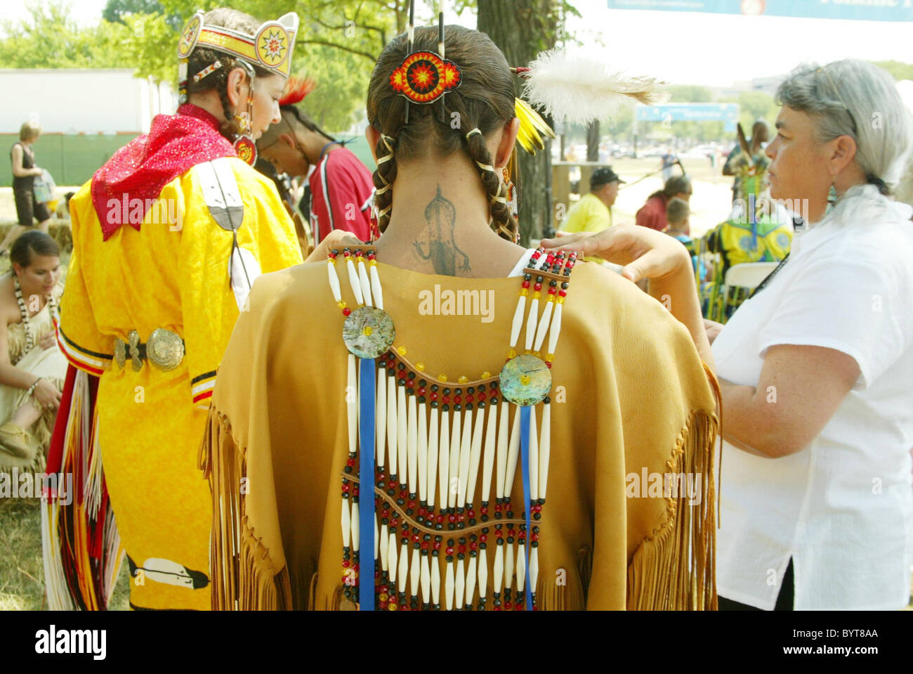 Native American Display The Smithsonian Folklife Festival Washington D ...