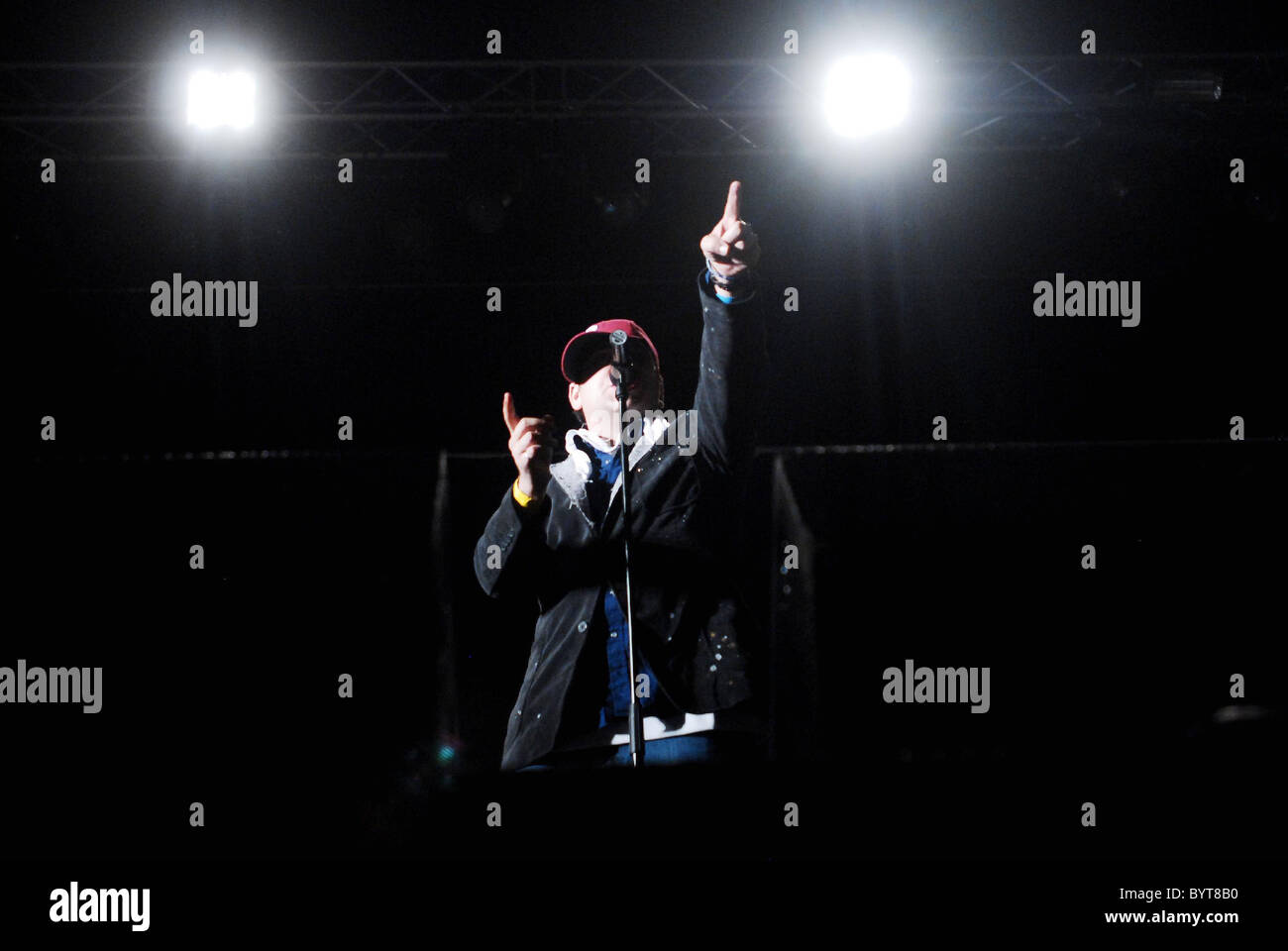Lupus Thunder Bloodhound Gang performing at the Fontaine Festival at ...