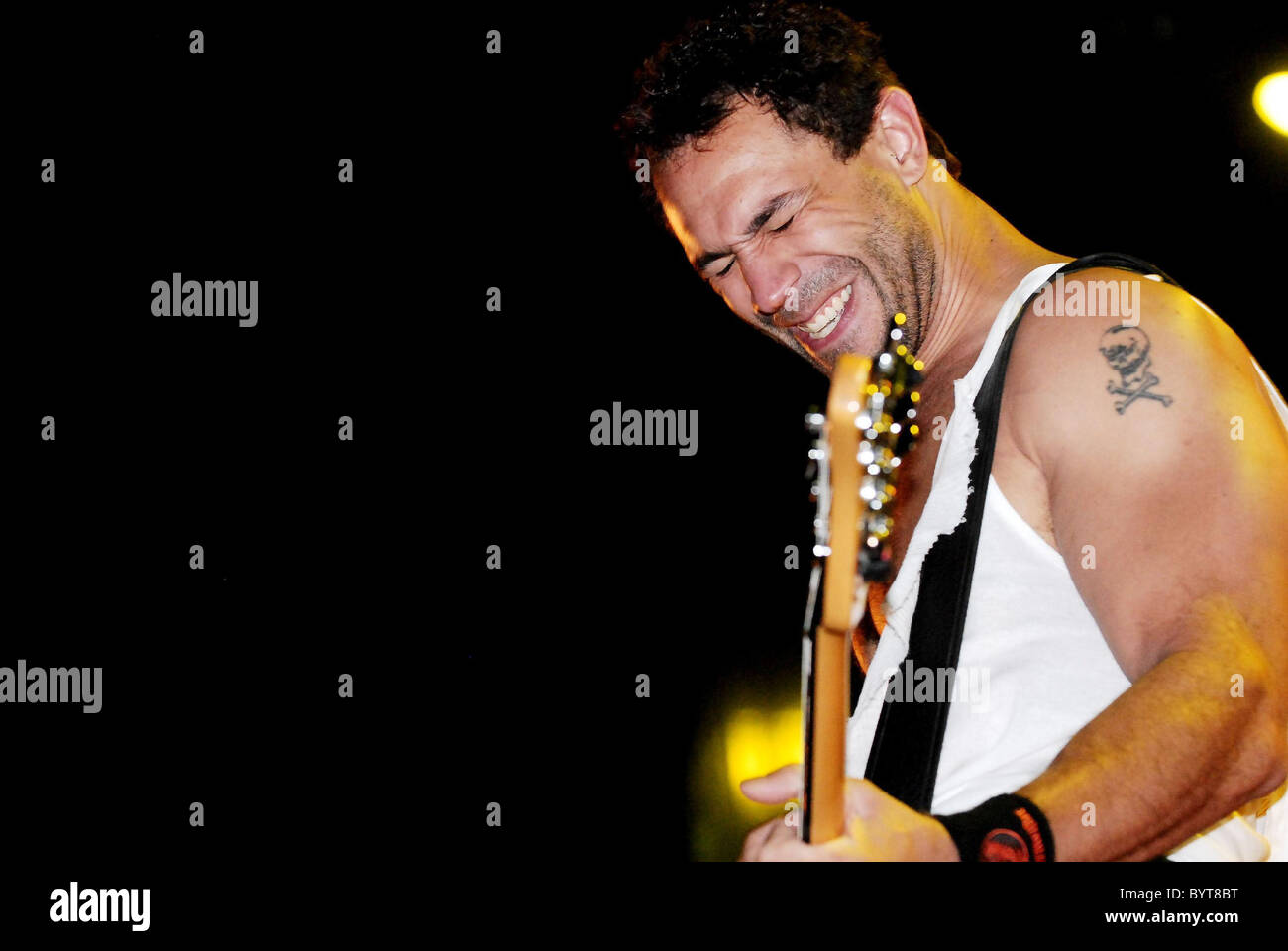 Lupus Thunder Bloodhound Gang performing at the Fontaine Festival at ...