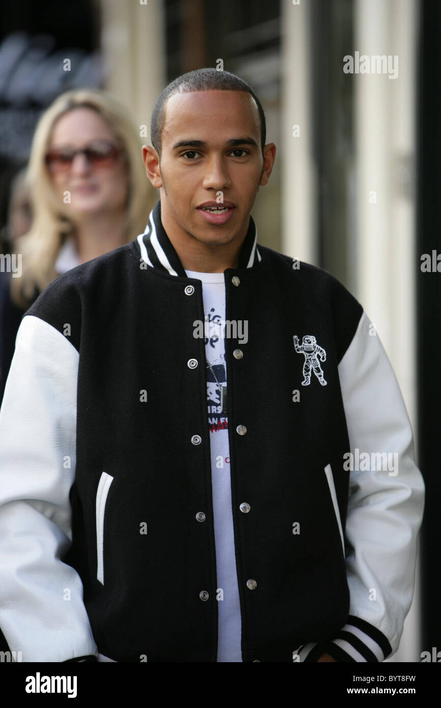 Lewis Hamilton and his new friend out shopping together, checking out ...