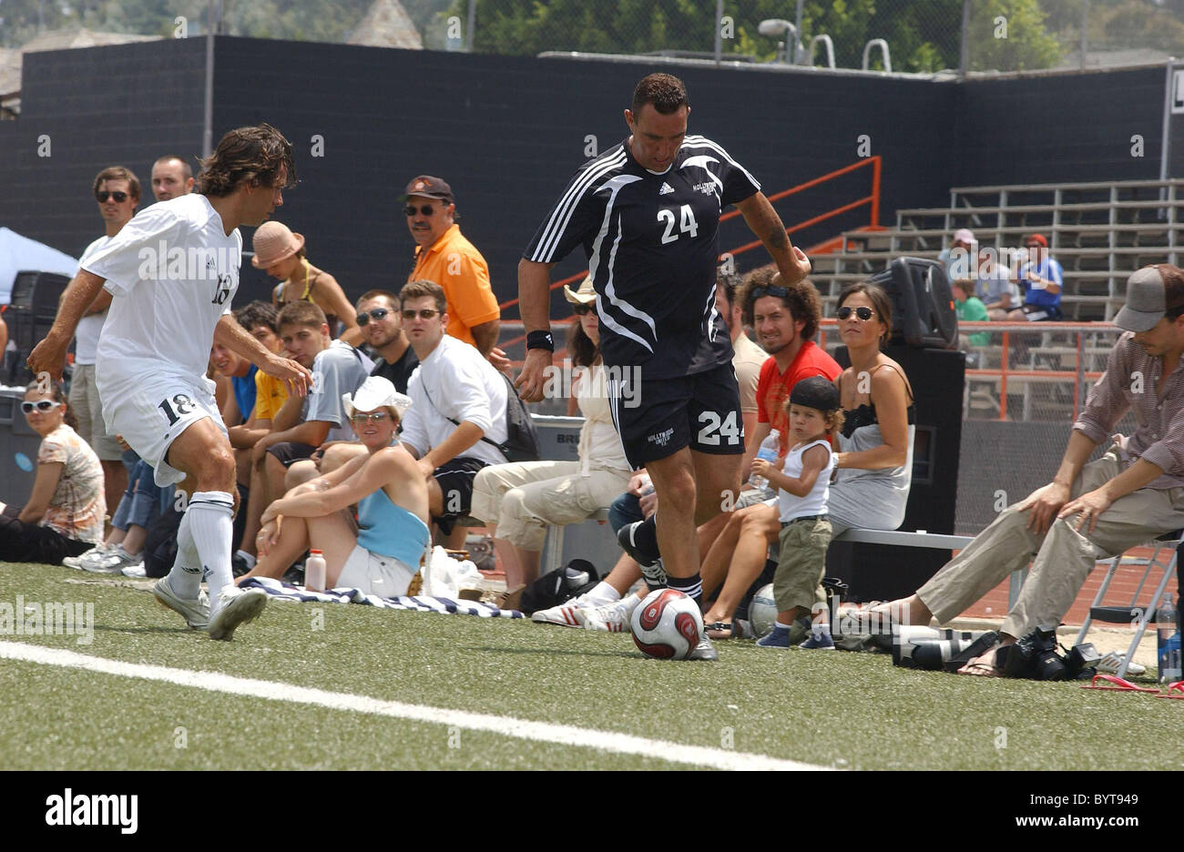 Vinnie Jones 'Soccer For Survivors' celebrity soccer match presented by ...