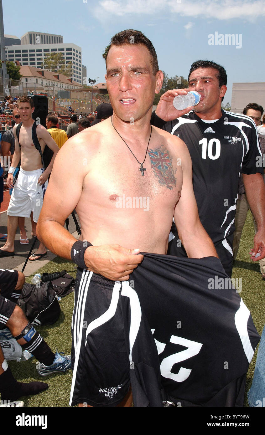 Vinnie Jones 'Soccer For Survivors' celebrity soccer match presented by ...
