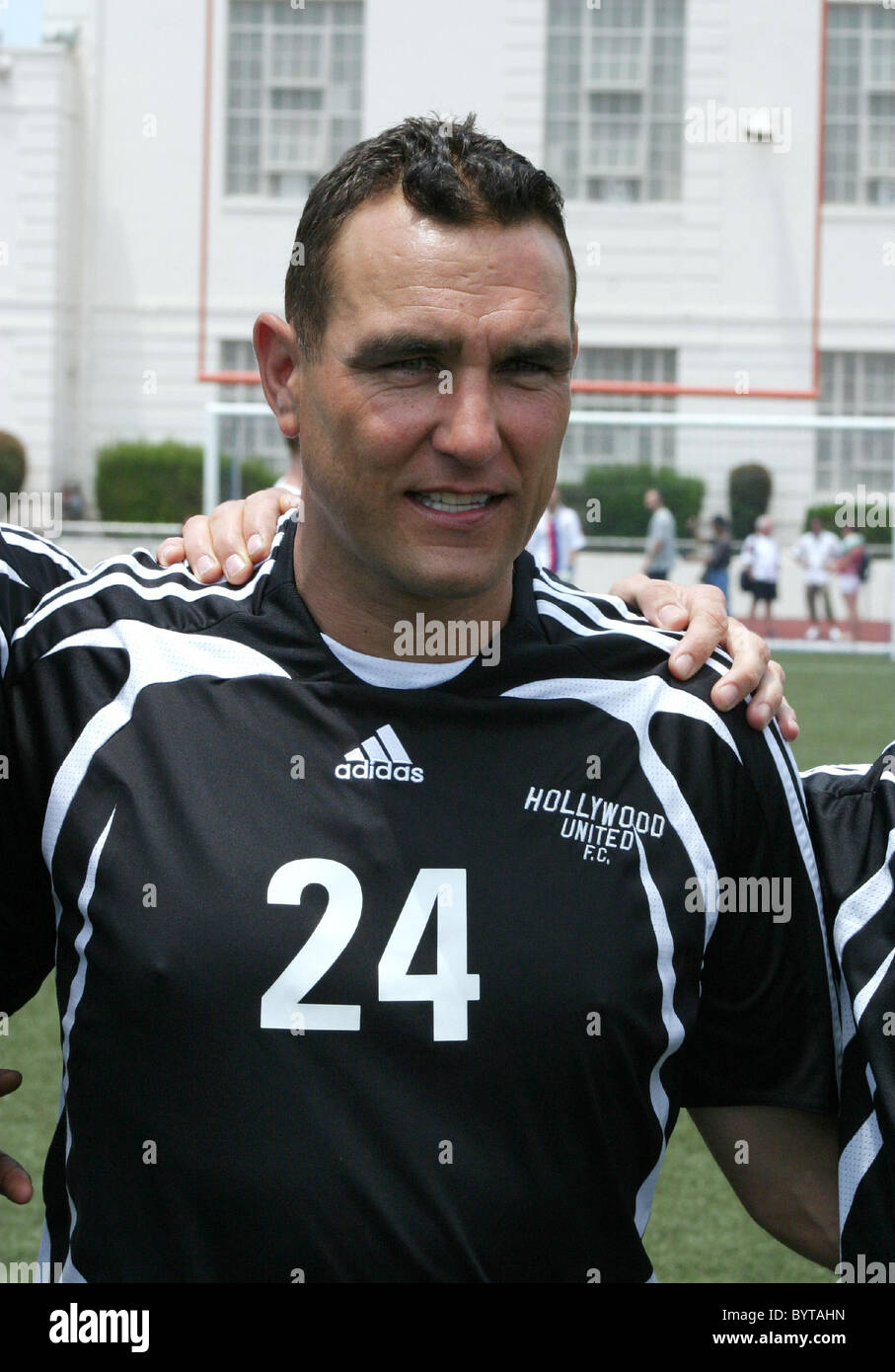 Vinnie Jones 'Soccer For Survivors' celebrity soccer match presented by ...
