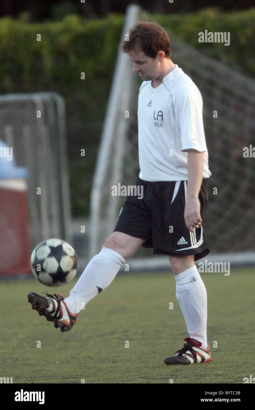 Declan Donnelly playing football for LA Vale Santa Monica, California ...