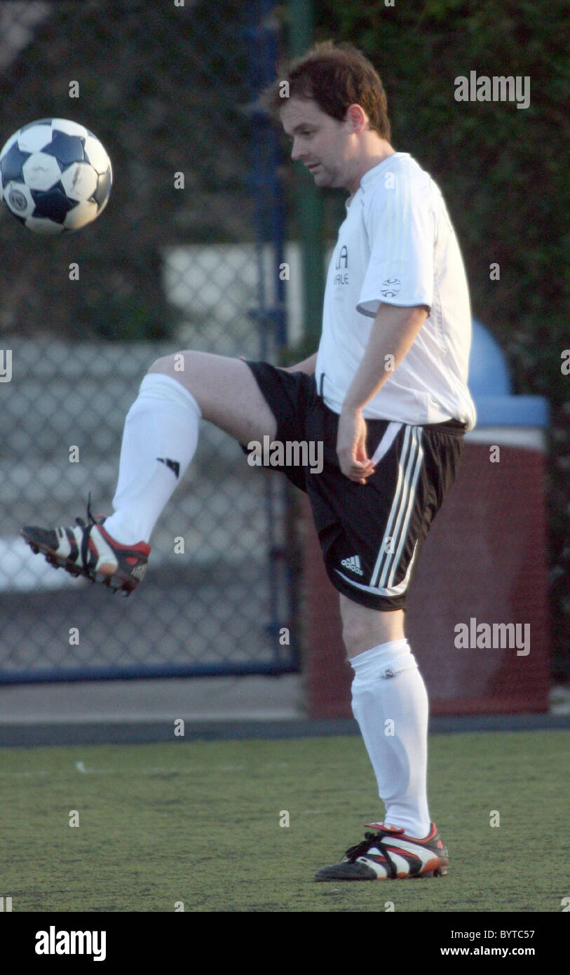 Declan Donnelly playing football for LA Vale Santa Monica, California ...