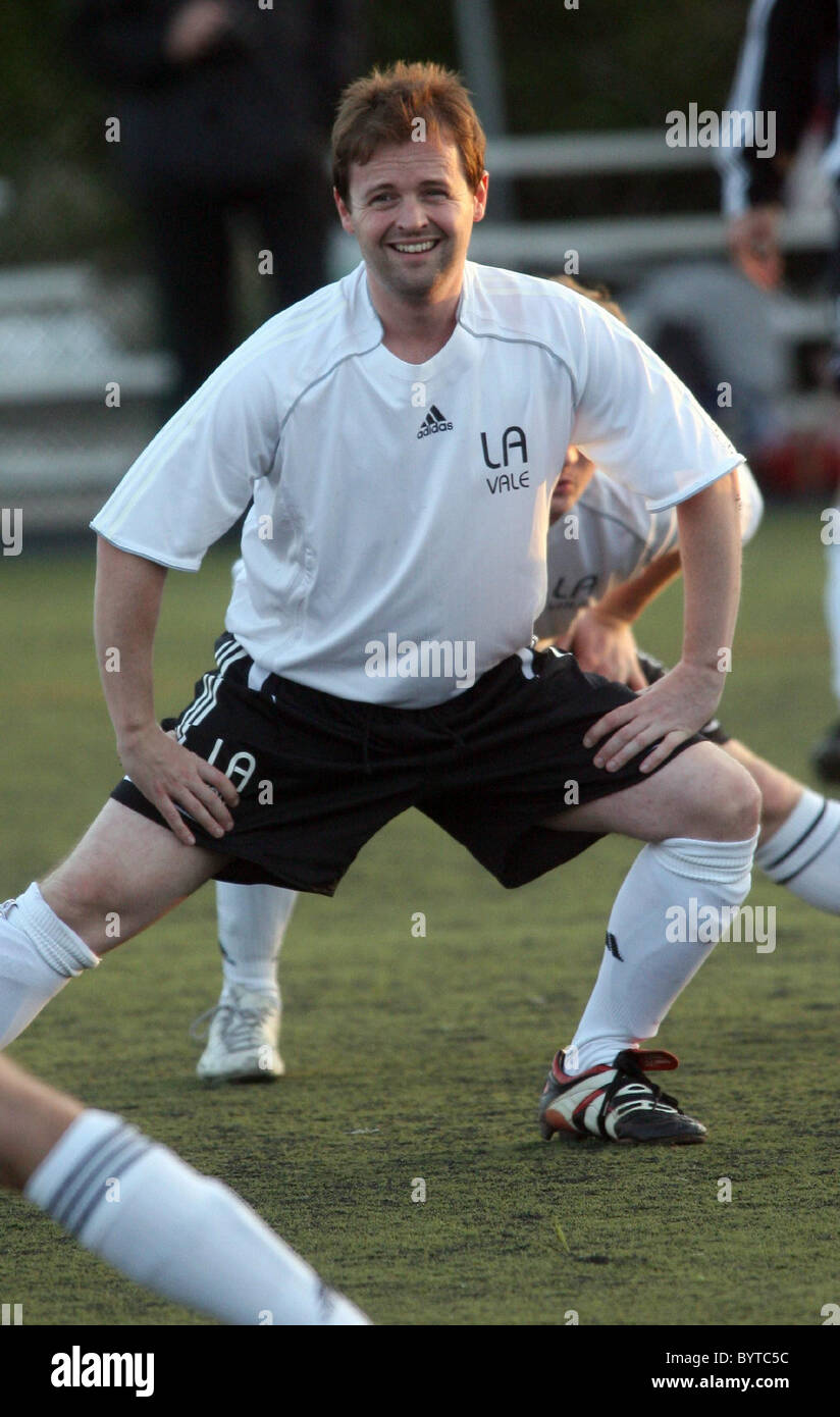Declan Donnelly playing football for LA Vale Santa Monica, California ...