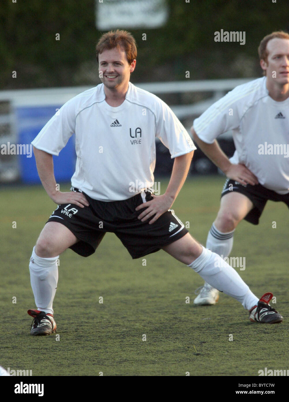 Declan Donnelly playing football for LA Vale Santa Monica, California ...