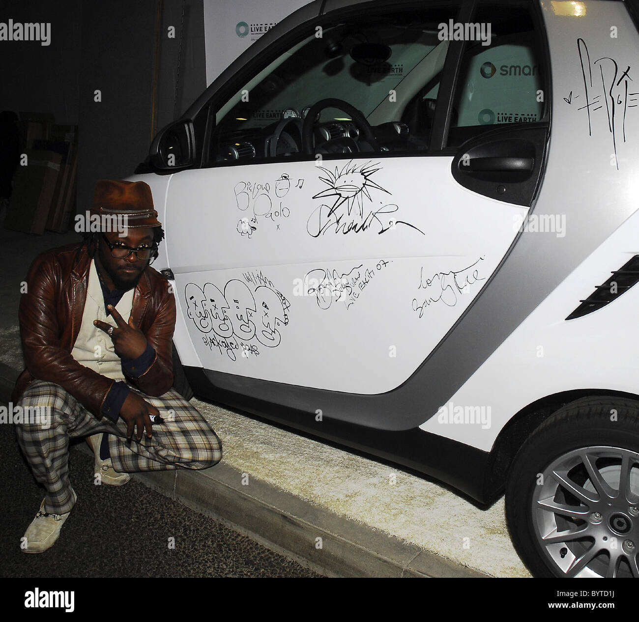 Will.i.am of Black Eyed Peas Live Earth sponsored by Smart Car New York ...