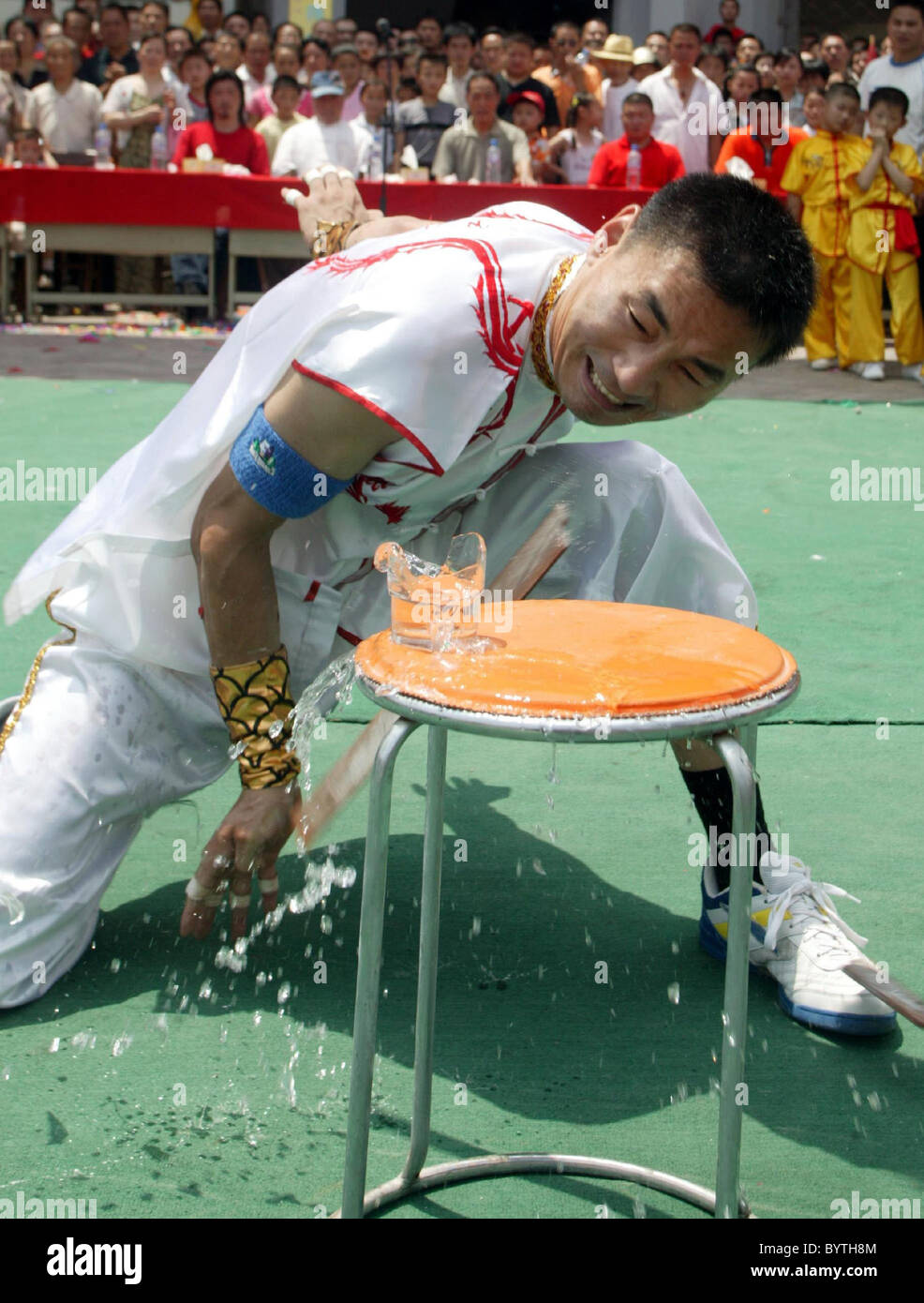 * HIT LIKE A TON OF BRICKS A martial arts hardman has made a career out ...