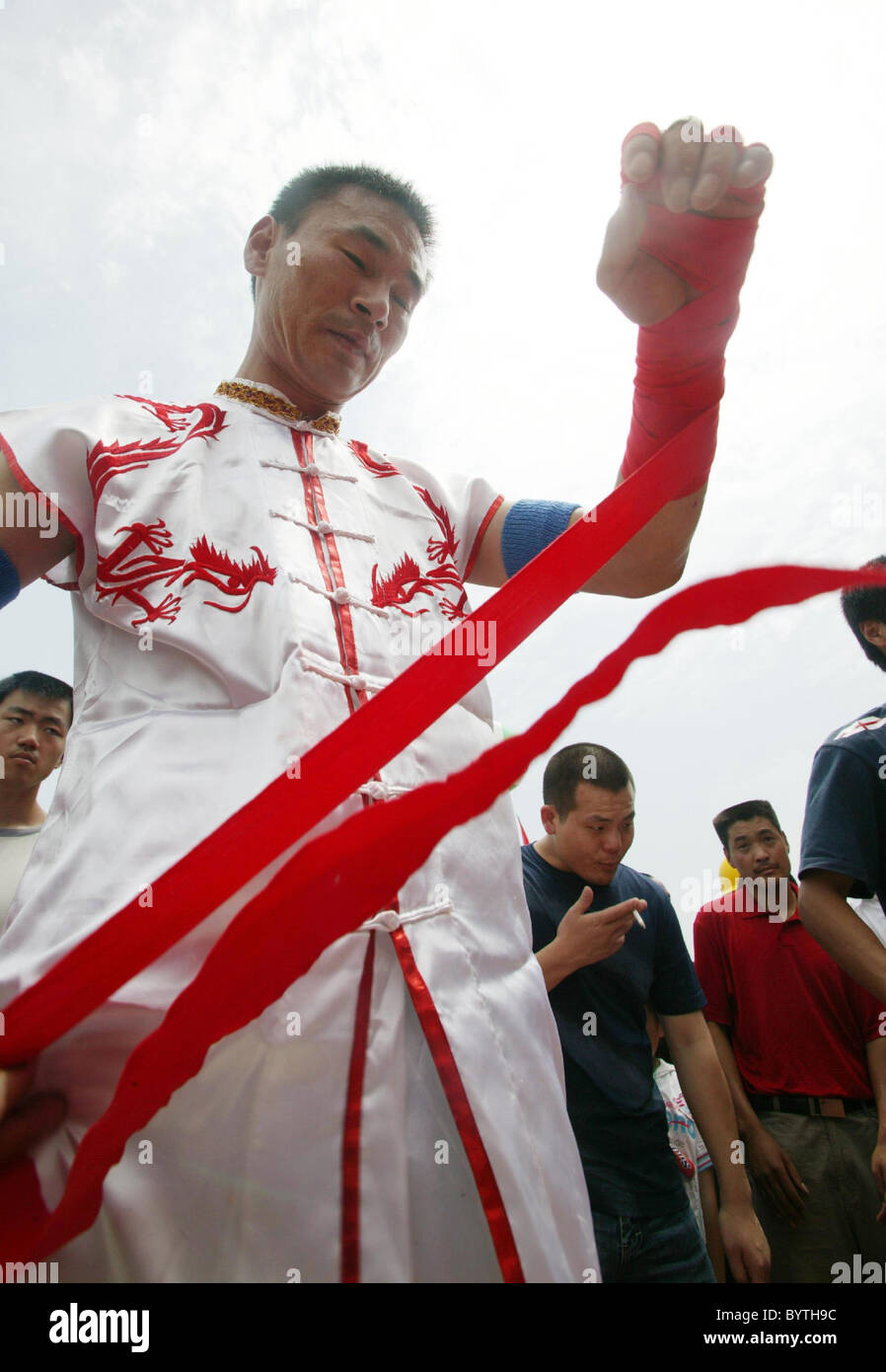 * HIT LIKE A TON OF BRICKS A martial arts hardman has made a career out ...