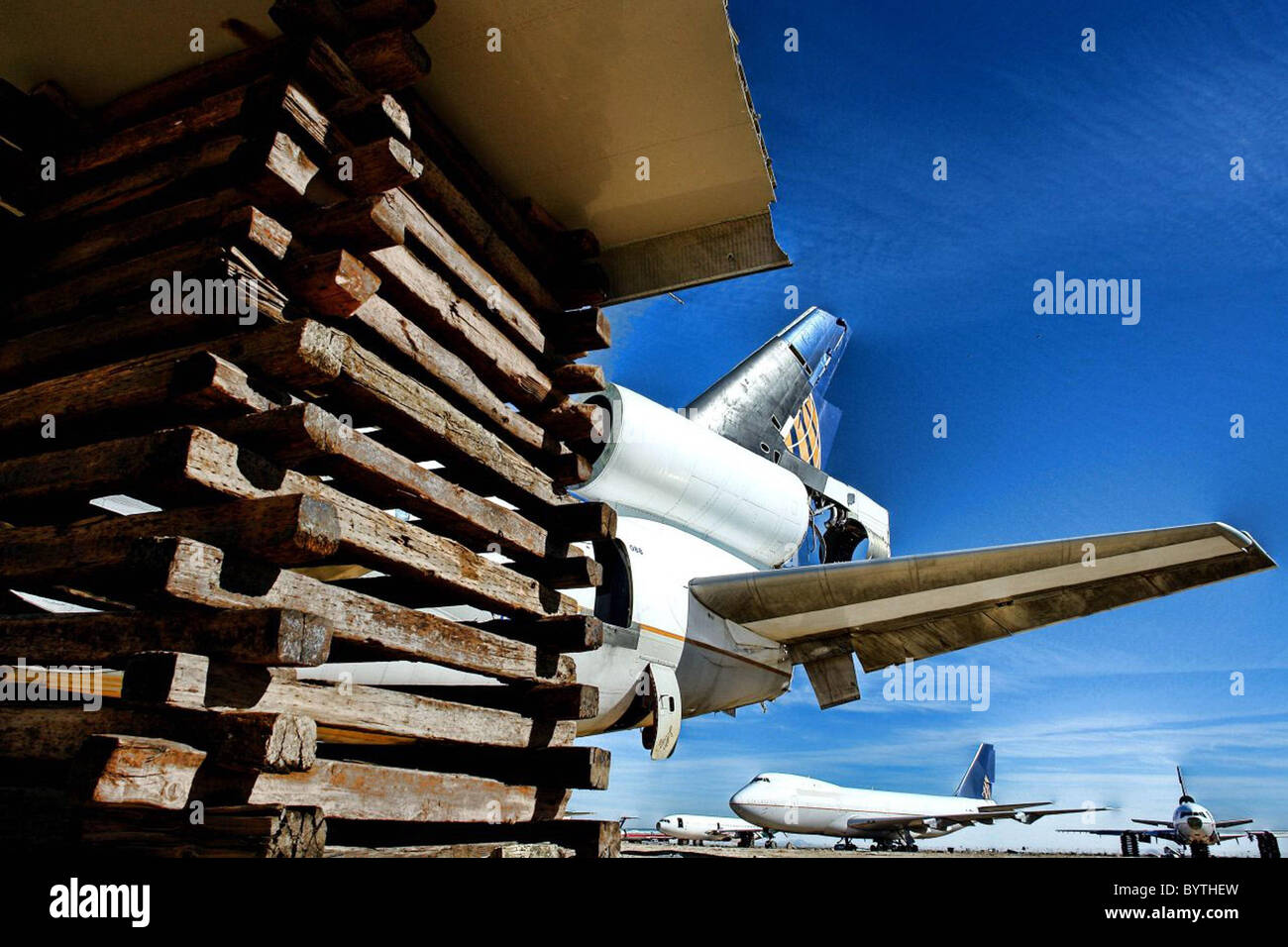Airplane Graveyard These beautiful photographs of an airplane graveyard ...